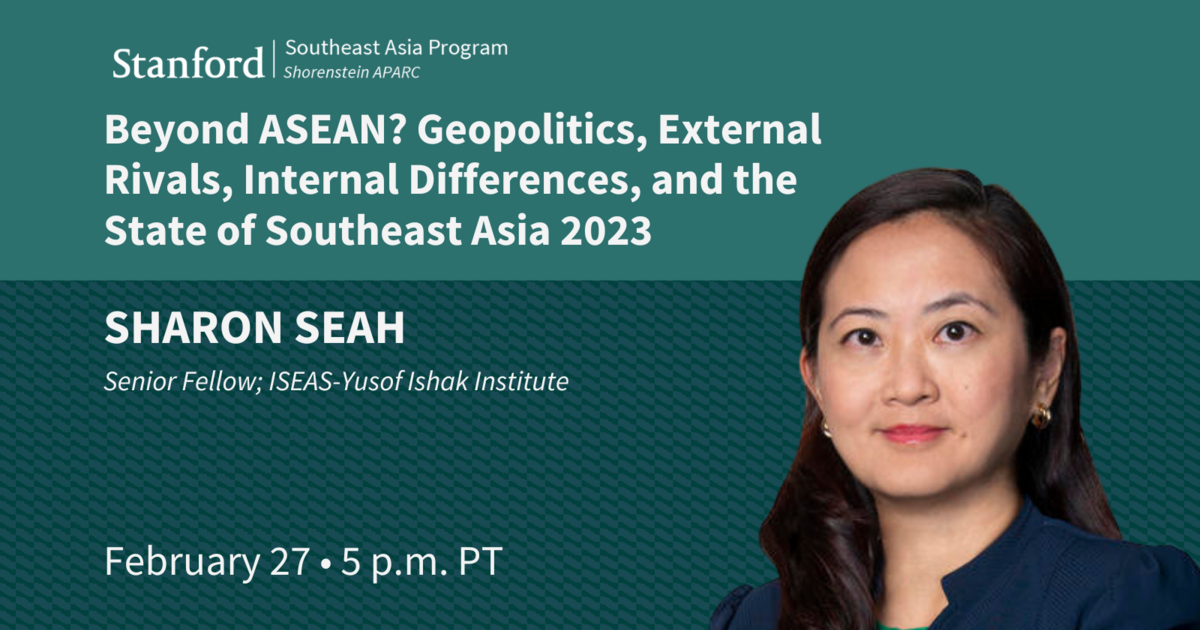 Beyond ASEAN? Geopolitics, External Rivals, Internal Differences, and ...