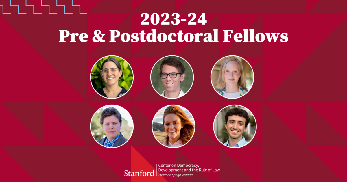 Introducing Our 2023-24 Pre and Postdoctoral Fellows | FSI