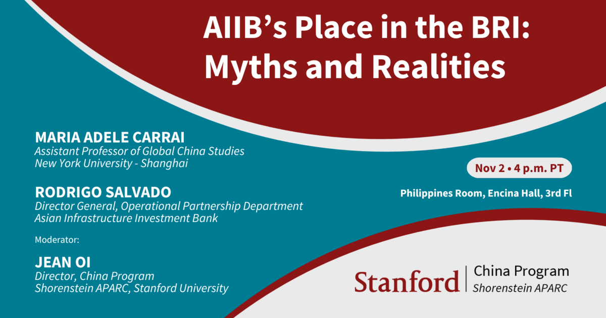 AIIB’s Place in the BRI: Myths and Realities | FSI