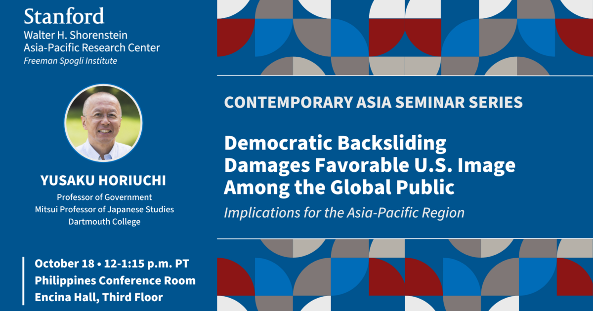 Democratic Backsliding Damages Favorable U.S. Image Among the Global ...