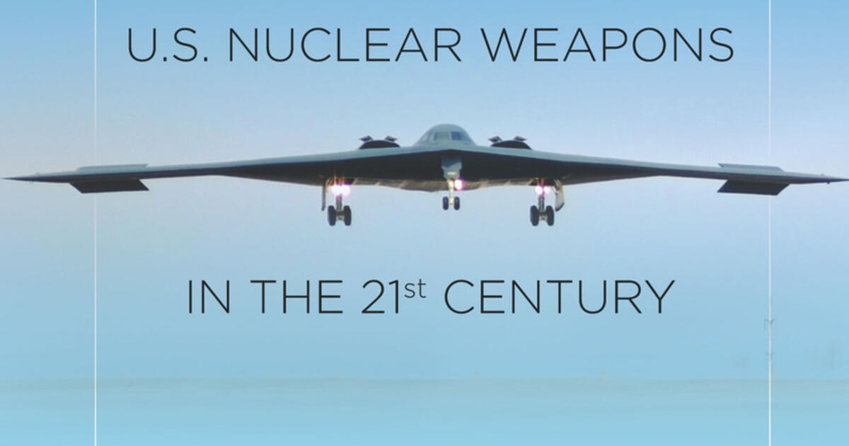 is the us developing nuclear weapons