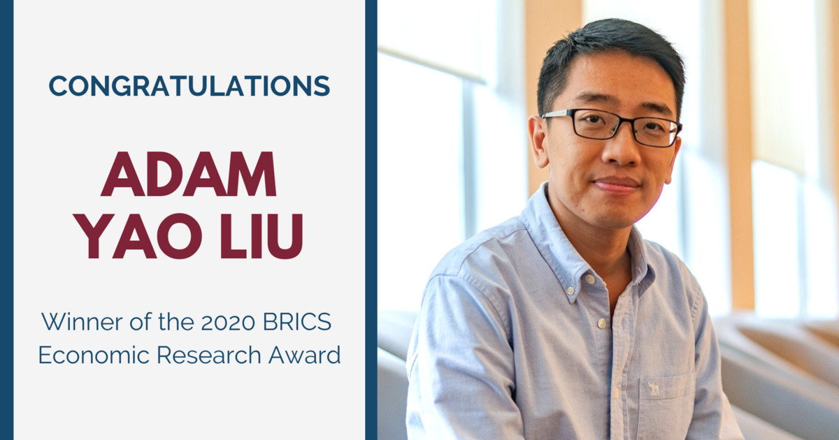 Stanford Ph.D. Alumnus Wins BRICS Economic Research Award | FSI