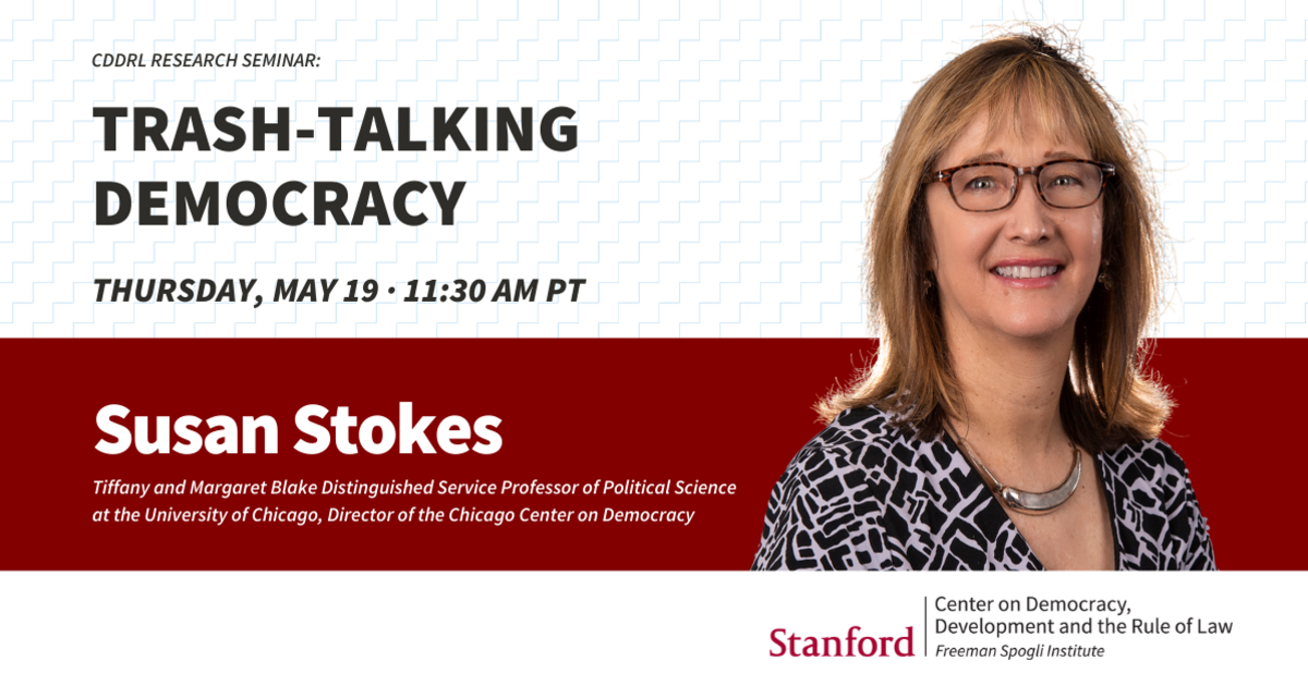 Trash-Talking Democracy | FSI